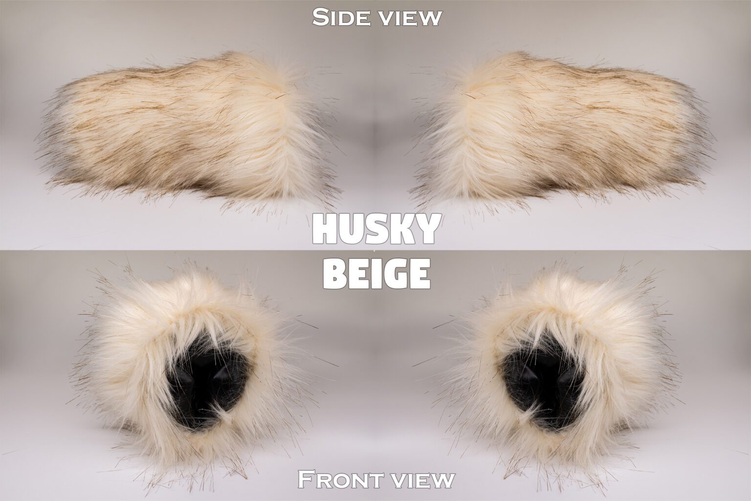 Faux fur upgrade – for our masturbators – FeralizedToys