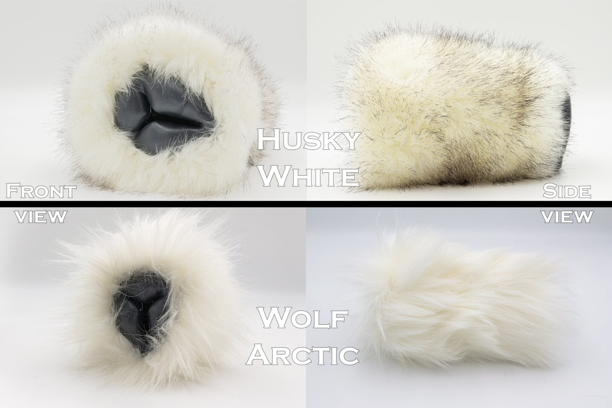Faux fur upgrade – for our masturbators – FeralizedToys